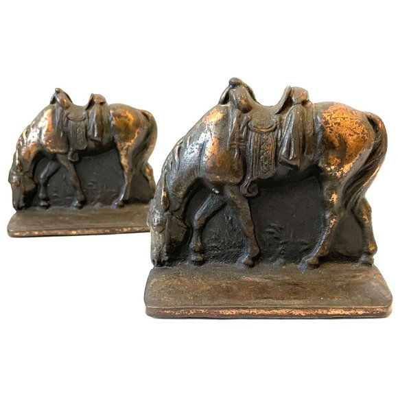 Verona | Design | 2 Authentic Antique92 Cast Iron Bronze Verona Western ...